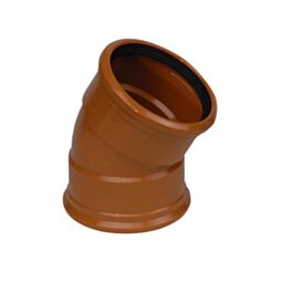 Buy Pipelife 6" (160mm) Double Socket Bend 30°