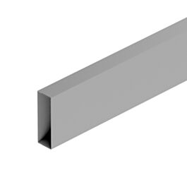 Smart Fence Single Steel Plinth Goosewing Grey - SMPG
