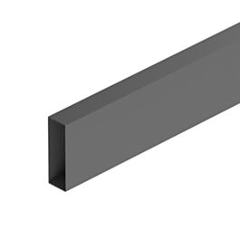 Smart Fence Single Steel Plinth Merlin Grey - SMPM