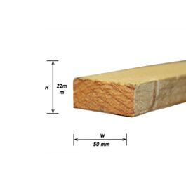 Buy 2x1 (22x50) rough timber online. Shop Today!