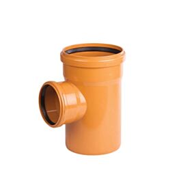 Wavin Econ. Sewer Branch 6"X4" (160mm X 110mm) 90°