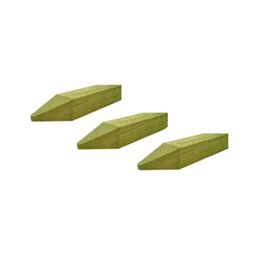 Buy 75mm x 75mm Pointed Fence Post 2.4m