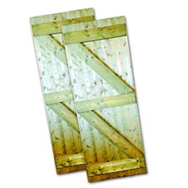 Buy Square Timber Utility Door 1800mm x 900mm