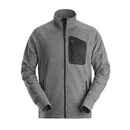 Buy Snickers 8042 Fleece Jacket Grey/Black XL